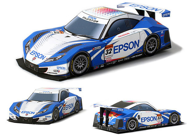 2011 Honda HSV-010 GT - Kit168 - Shop Đồ Chơi Mô Hình Giấy Papercraft Toy