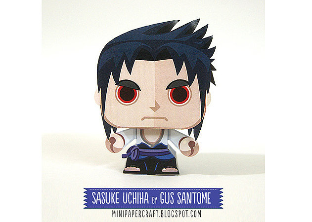 Mini Uchiha Sasuke - Naruto - Kit168 - Shop Đồ Chơi Mô Hình Giấy ...