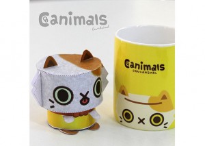 Nia - Canimals - Kit168 - Shop Đồ Chơi Mô Hình Giấy Papercraft Toy