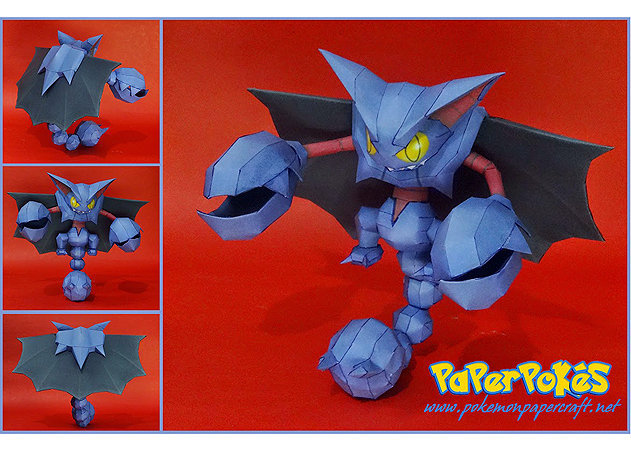 Pokemon Gliscor - Kit168 - Shop Đồ Chơi Mô Hình Giấy Papercraft Toy