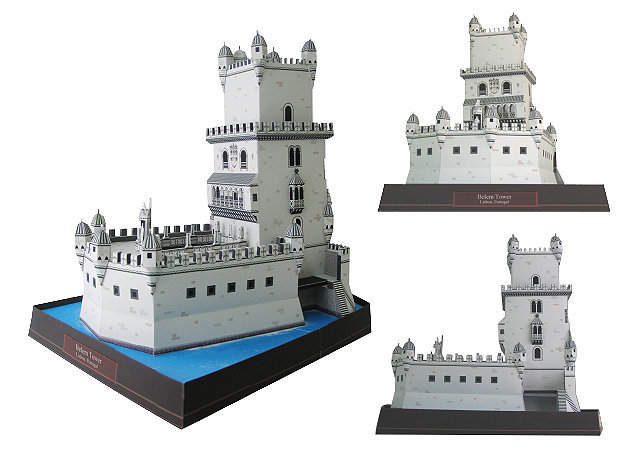 Belem Tower - Portugal - Kit168 - Shop Đồ Chơi Mô Hình Giấy Papercraft Toy