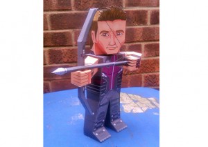 Hawkeye - Avengers - Kit168 - Shop Đồ Chơi Mô Hình Giấy Papercraft Toy