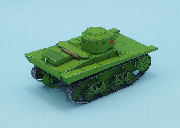 T-37A Amphibious Light Tank - Kit168 - Shop Đồ Chơi Mô Hình Giấy ...