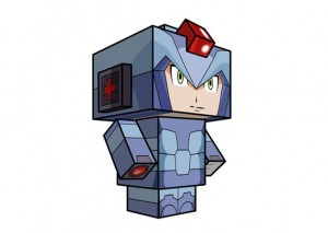 Mega Man X Cube Craft - Mega Man - Kit168 - Shop Đồ Chơi Mô Hình Giấy ...