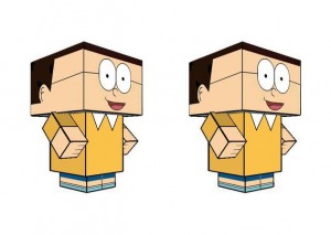 Nobi Nobita CubeeCraft - Doraemon - Kit168 - Shop Đồ Chơi Mô Hình Giấy ...