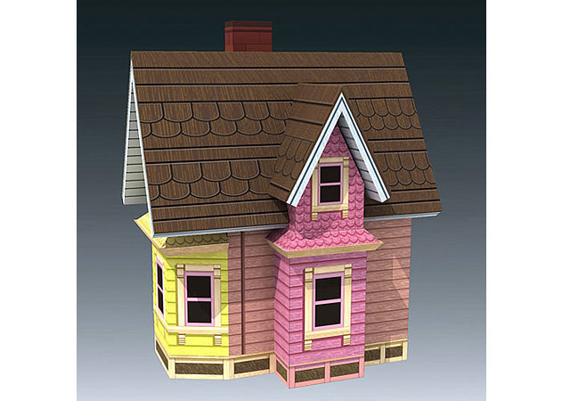 Carl's Flying House - UP - Kit168 - Shop Đồ Chơi Mô Hình Giấy ...