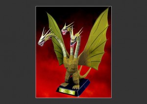 King Ghidorah - Godzilla - Kit168 - Shop Đồ Chơi Mô Hình Giấy ...
