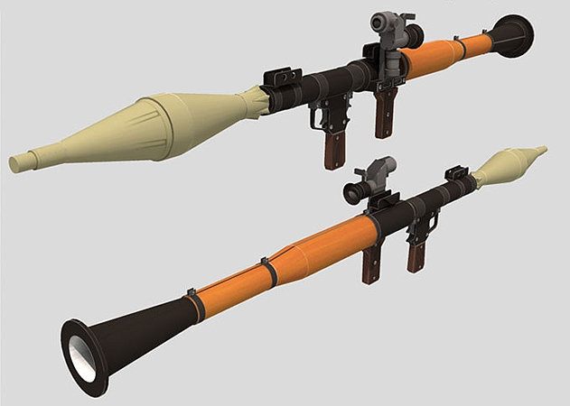 Life Size RPG-7 Launcher - Kit168 - Shop Đồ Chơi Mô Hình Giấy ...