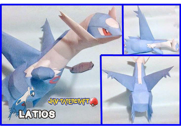 Dobravel Papercraft Latios