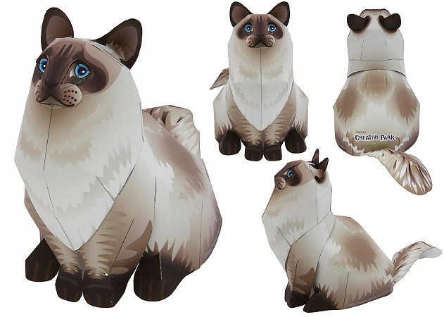 Ragdoll - Kit168 - Shop Đồ Chơi Mô Hình Giấy Papercraft Toy