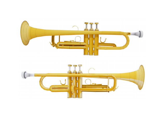 Trumpet - Kit168 - Shop Đồ Chơi Mô Hình Giấy Papercraft Toy