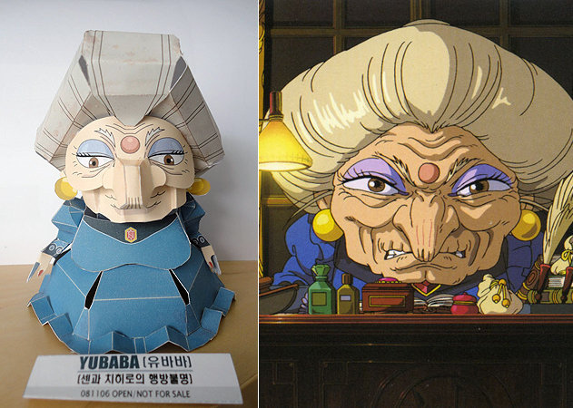 Yubaba - Spirited Away - Kit168 - Shop Đồ Chơi Mô Hình Giấy Papercraft Toy