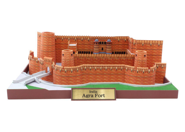 Agra Fort - India - Kit168 - Shop Đồ Chơi Mô Hình Giấy Papercraft Toy
