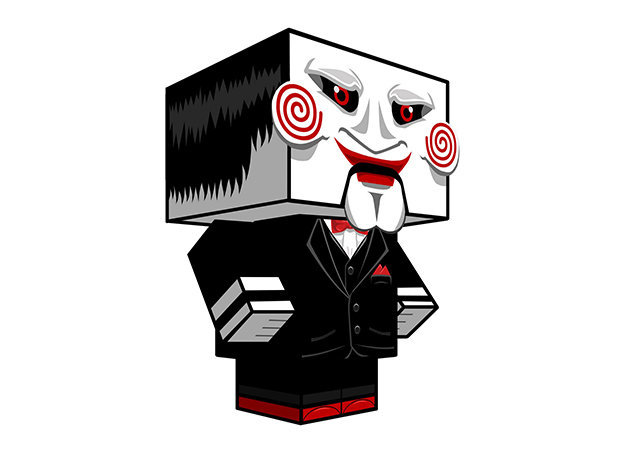 Billy the Puppet Cube Craft - Saw - Kit168 - Shop Đồ Chơi Mô Hình Giấy ...