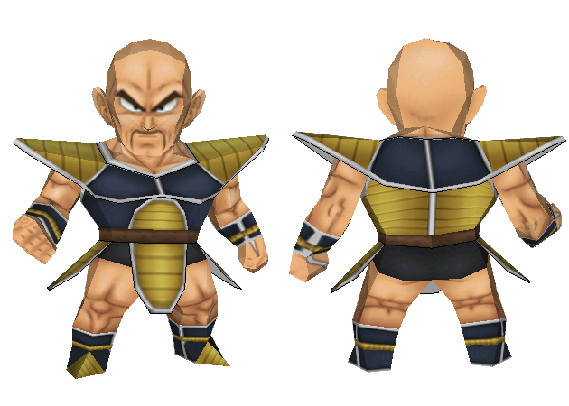 Chibi Nappa - Dragon Ball - Kit168 - Shop Đồ Chơi Mô Hình Giấy ...