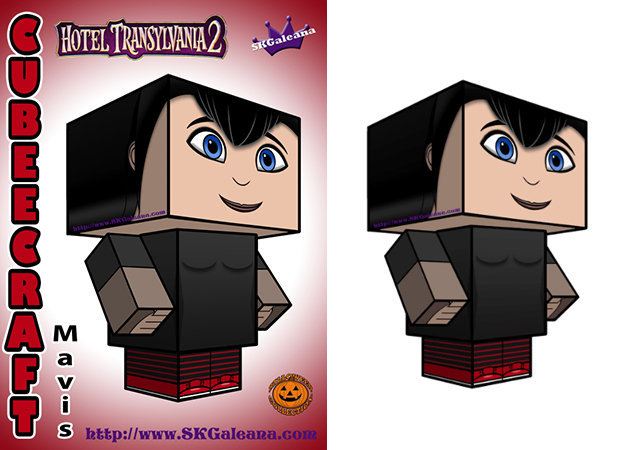 Mavis Dracula Cube Craft - Hotel Transylvania 2 - Kit168 - Shop Đồ Chơi ...