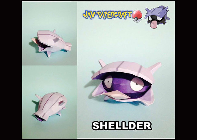 Pokemon Shellder - Kit168 - Shop Đồ Chơi Mô Hình Giấy Papercraft Toy