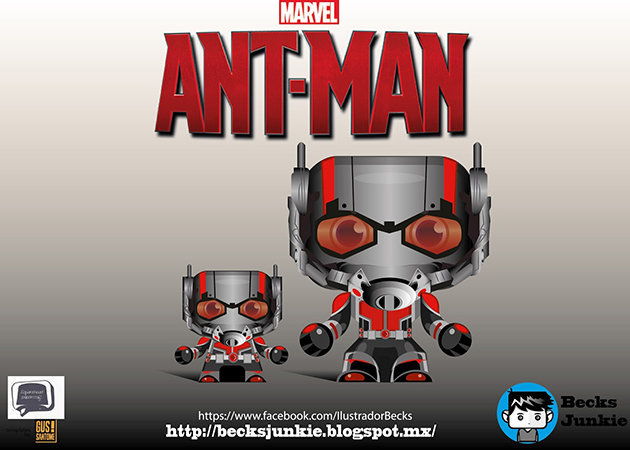 Ant-Man Mini - Kit168 - Shop Đồ Chơi Mô Hình Giấy Papercraft Toy