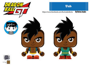 Chibi Uub Mini - Kit168 - Shop Đồ Chơi Mô Hình Giấy Papercraft Toy