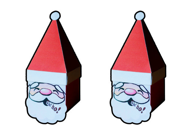 Santa head - Kit168 - Shop Đồ Chơi Mô Hình Giấy Papercraft Toy