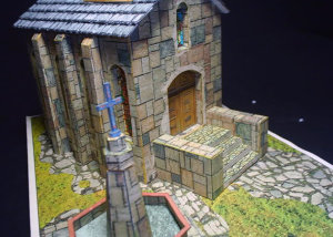 The Medieval Church - Kit168 - Shop Đồ Chơi Mô Hình Giấy Papercraft Toy
