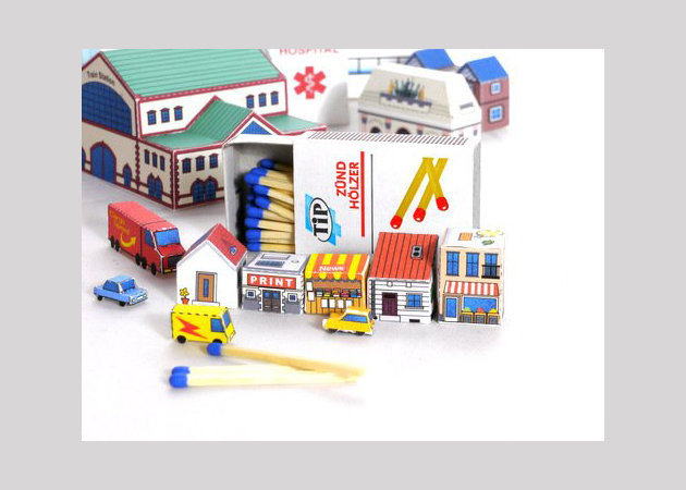 Micro city - Kit168 - Shop Đồ Chơi Mô Hình Giấy Papercraft Toy