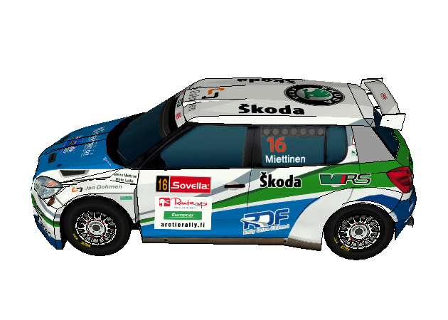 Skoda Fabia S2000 - Kit168 - Shop Đồ Chơi Mô Hình Giấy Papercraft Toy