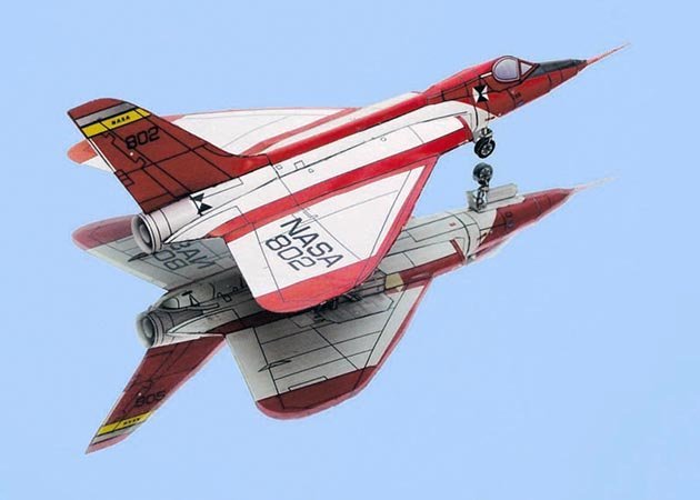 Douglas F5D Skylancer - Kit168 - Shop Đồ Chơi Mô Hình Giấy Papercraft Toy