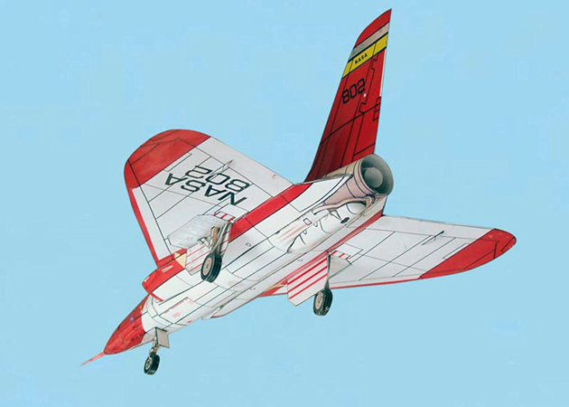Douglas F5D Skylancer - Kit168 - Shop Đồ Chơi Mô Hình Giấy Papercraft Toy
