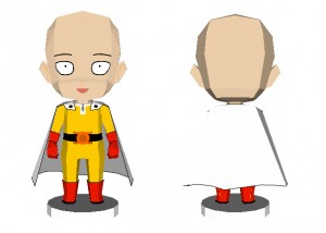 Chibi Saitama - One-Punch Man - Kit168 - Shop Đồ Chơi Mô Hình Giấy ...