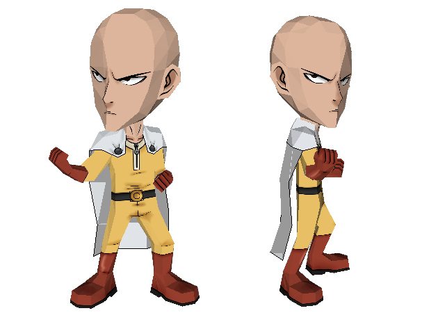Saitama - One-Punch Man - Kit168 Đồ Chơi Mô Hình Giấy Download Miễn Phí ...