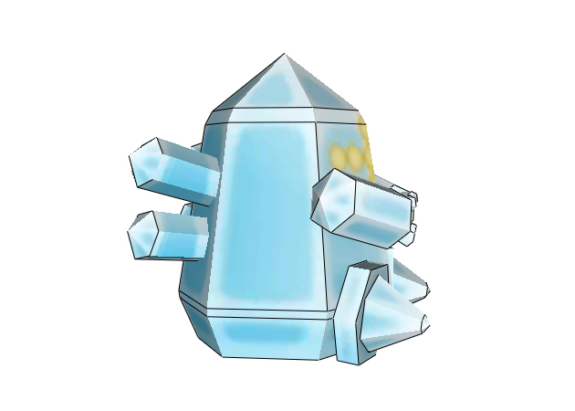 Chibi Pokemon Regice - Kit168 - Shop Đồ Chơi Mô Hình Giấy Papercraft Toy