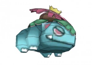 Chibi Pokemon Venusaur - Kit168 - Shop Đồ Chơi Mô Hình Giấy Papercraft Toy