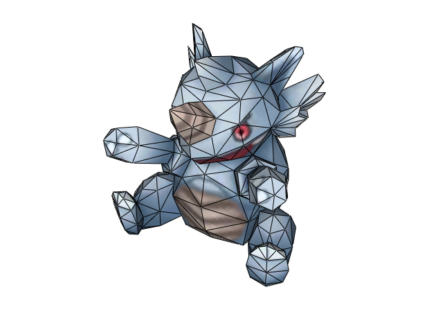 Pokemon Rhydon Doll - Kit168 - Shop Đồ Chơi Mô Hình Giấy Papercraft Toy