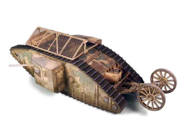 Tank Mark I - World of Tanks - Kit168 - Shop Đồ Chơi Mô Hình Giấy ...