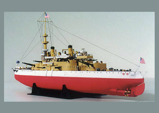 Oregon Battleship BB-3 (USS Oregon) - Kit168 - Shop Đồ Chơi Mô Hình ...