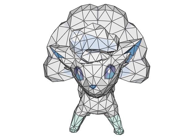 Pokemon Alolan Vulpix - Kit168 - Shop Đồ Chơi Mô Hình Giấy Papercraft Toy