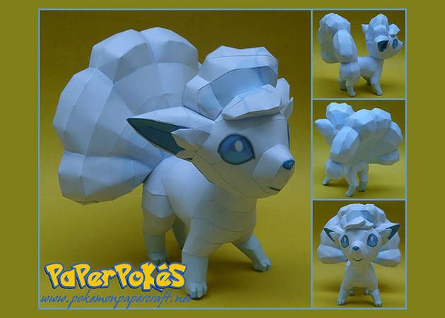 Pokemon Slowbro - Kit168 Mô Hình Giấy Download Miễn Phí - Free Papercraft
