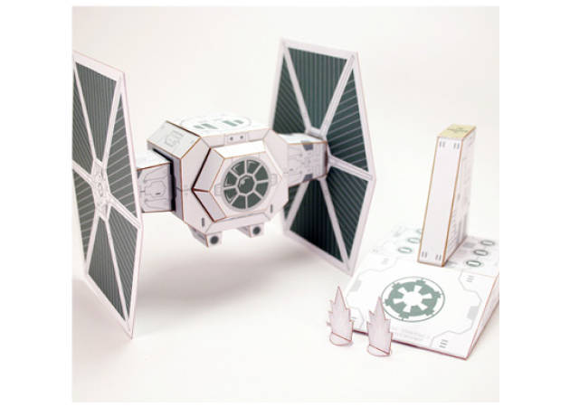 TIE Fighter - Star Wars - Kit168 - Shop Đồ Chơi Mô Hình Giấy Papercraft Toy