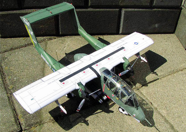 Bronco OV-10 - Kit168 - Shop Đồ Chơi Mô Hình Giấy Papercraft Toy