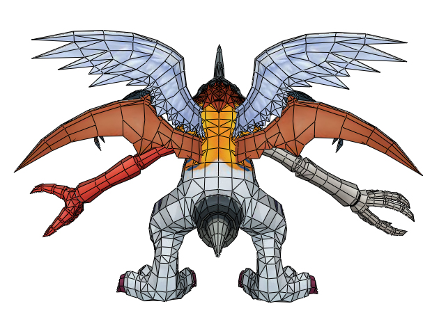 Digimon Kimeramon - Kit168 - Shop Đồ Chơi Mô Hình Giấy Papercraft Toy