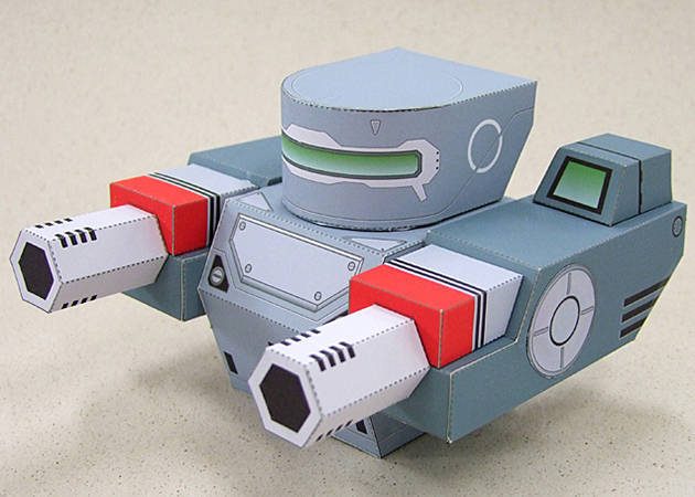 Robo Tank - Kit168 - Shop Đồ Chơi Mô Hình Giấy Papercraft Toy