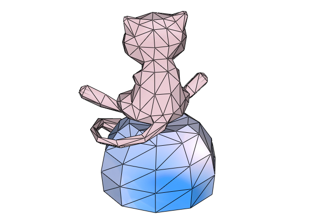 Pokemon Mew v2 - Kit168 - Shop Đồ Chơi Mô Hình Giấy Papercraft Toy