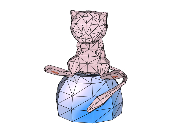 Pokemon Mew v2 - Kit168 - Shop Đồ Chơi Mô Hình Giấy Papercraft Toy