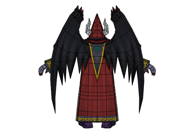 Digimon Daemon - Kit168 - Shop Đồ Chơi Mô Hình Giấy Papercraft Toy