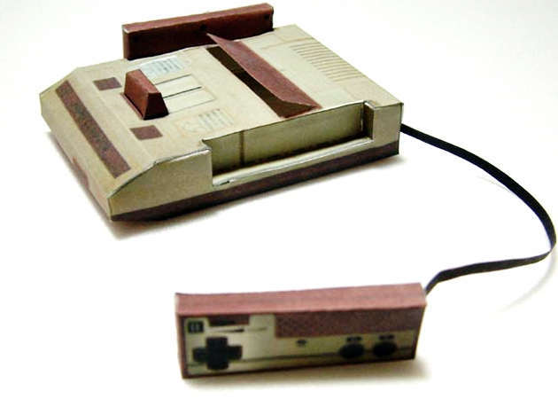 Máy game Nes - Kit168 - Shop Đồ Chơi Mô Hình Giấy Papercraft Toy