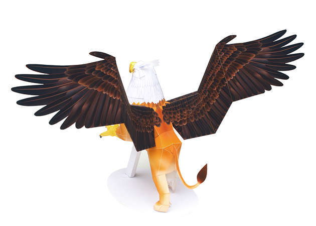 Griffin - Kit168 - Shop Đồ Chơi Mô Hình Giấy Papercraft Toy