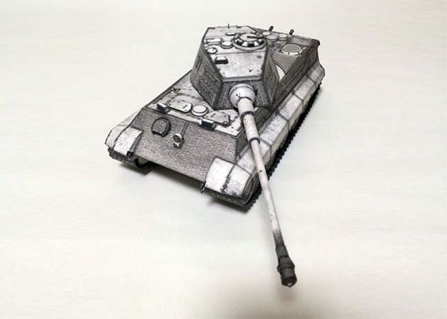 King Tiger (Tiger II) - Kit168 - Shop Đồ Chơi Mô Hình Giấy Papercraft Toy
