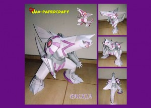 Pokemon Palkia ver 2 - Kit168 - Shop Đồ Chơi Mô Hình Giấy Papercraft Toy