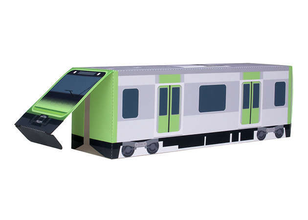 Yamanote Line - E235 - Kit168 - Shop Đồ Chơi Mô Hình Giấy Papercraft Toy